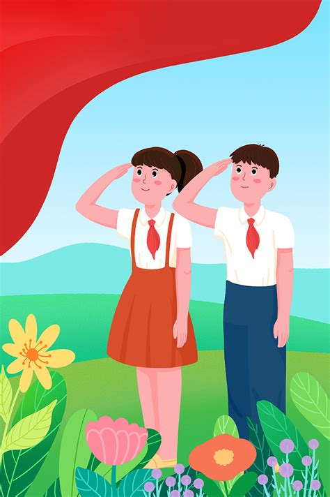 少先队人物素材 少先队人物模板 少先队人物图片免费下载 设图网