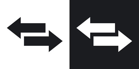 Data Transfer Icon Set Migration Symbol Royalty Free Vector