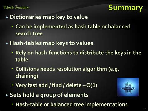 Ppt Dictionaries Hash Tables And Sets Powerpoint Presentation Free Download Id372269