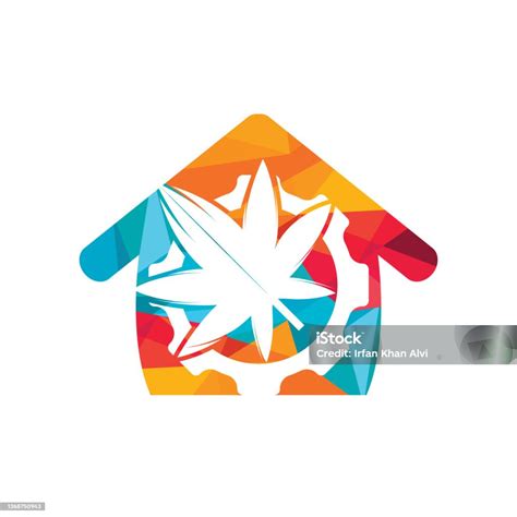 기어 와 대마초 벡터 로고 디자인 칸 나비 디올 산업 회사 로고 개념 건강관리와 의술에 대한 스톡 벡터 아트 및 기타 이미지 건강관리와 의술 건축물 공장 산업 건물