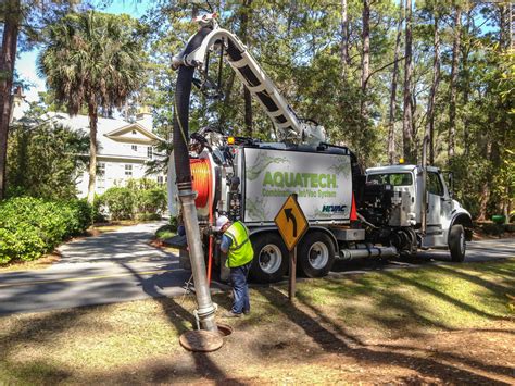 Aquatech B10 Combination Jet Vac Truck Carolina Industrial