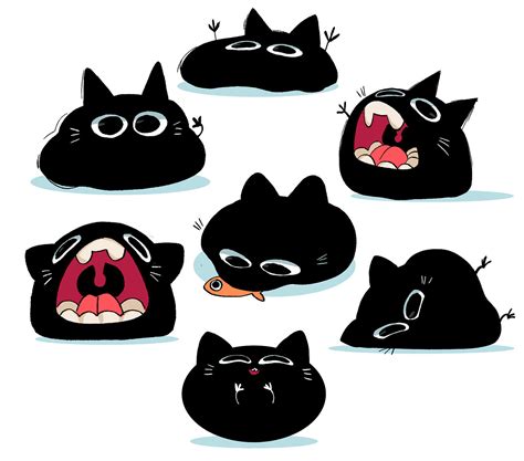 Meaghan Meadows — Cat Blobs Edit If Anyone Wants A Sticker Sheet Meaghan Meadows — Cat Blobs Edit If Anyone Wants A Sticker Sheet