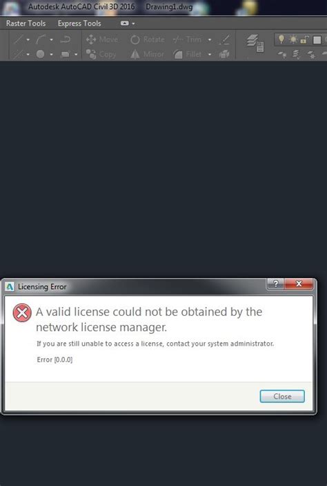 Solved Unable To Get Network License Autodesk Community