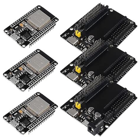 Dorhea 3 Set Esp32 Esp 32s Wifi Development Board Nodemcu Esp Wroom 32 Microcontroller With