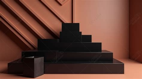 정사각형 및 피라미드 모양의 누적된 블랙 박스를 특징으로 하는 3d 모형의 배경 텍스처 모형 배경 특징 배경 텍스처 배경 이미지 Hd 모형 특징 텍스처 배경 사진