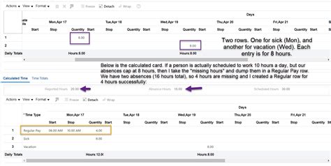Timecard Time Calculation Rule Formula Possible Create Regular Payroll Time On Same Day As
