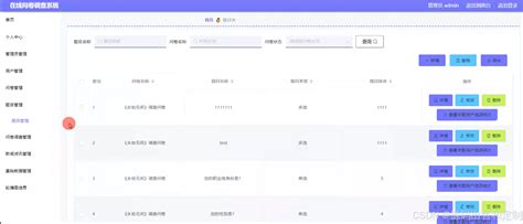 附论文 基于springboot和vue的问卷调查系统 284 csdn博客