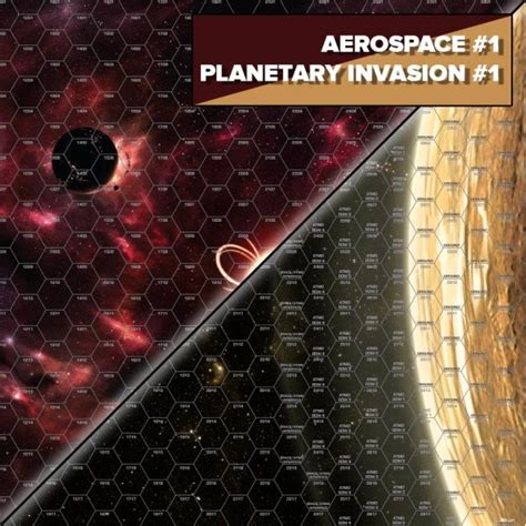 Battletech Battle Mat Aerospace 1planetary Invasion 1
