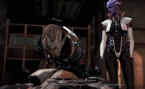 Mass Effect 3 Omega Dlc Aria Being A Pevert By Zaxx76 On Deviantart