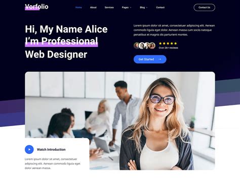 vorfolio wordpress theme
