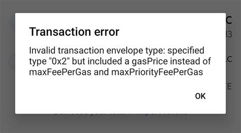 Failed Transaction Metamask General MetaMask