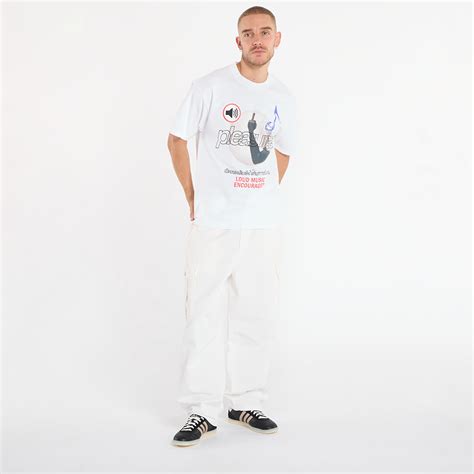 Pleasures Loud Music T Shirt White Footshop