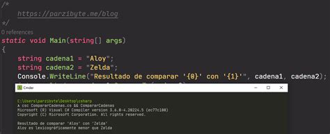 Comparar Cadenas En C Parzibyte S Blog