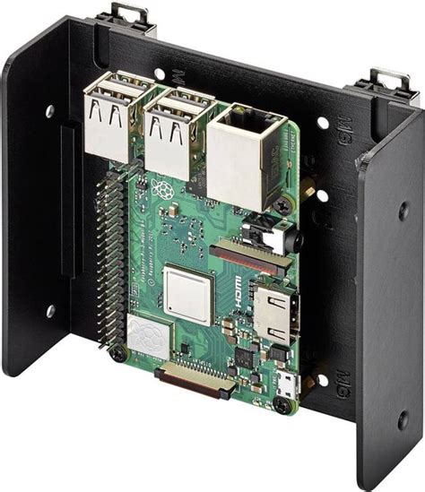 Renkforce Din Rail Houder Geschikt Voor Serie Raspberry Pi Arduino Banana Pi Voor