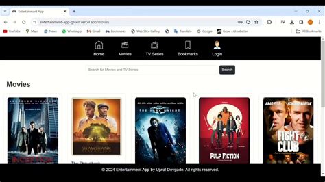 Almabetter Full Stack Web Development Project Entertainment App Youtube