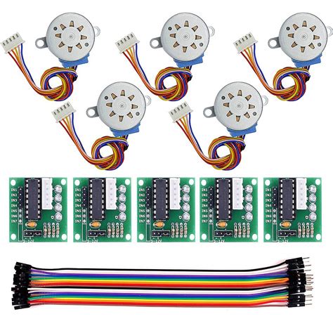 How To Used Uln2003 Stepper Motor Driver Module In Arduino Dafurui