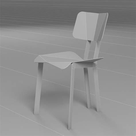 종이접기 의자 3d 모델 49 Max Obj Fbx Free3d
