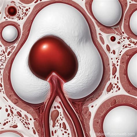 Blood Cell Journey Stable Diffusion Online