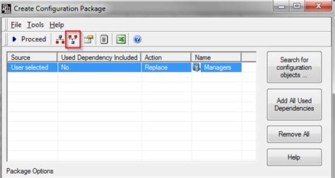Kb43789 Objects Are Unable To Be Dragged Into A Configuration Package When Selecting Them Using