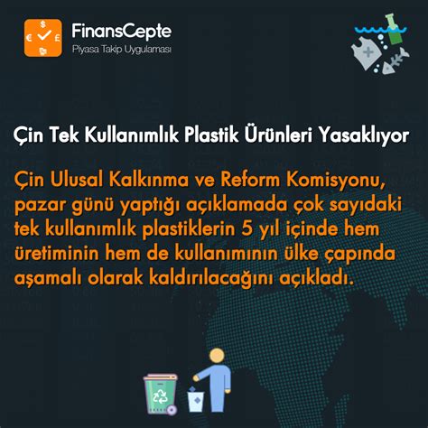 Çİn Plastİk Kullanimini Kaldiriyor