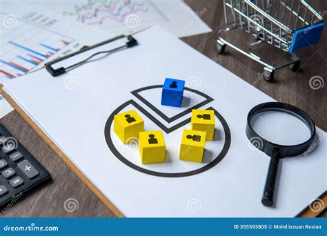 Market Segmentation Customer Profiling Concept Stock Image Image Of Report Relationship