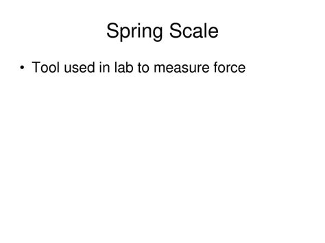 Spring Scale Lab Pdf At Paige Brown Blog