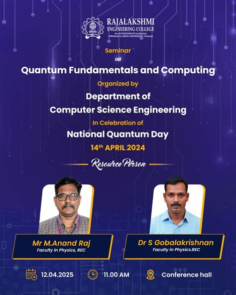Quantumcomputing Qubits Nationalquantumday Physics