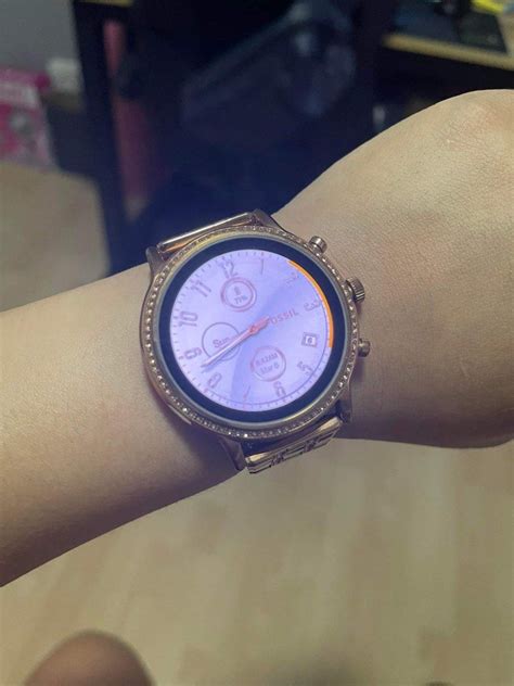 Fossil Julianna Gen 5 Rose Gold Smart Watch Womens Fashion Watches