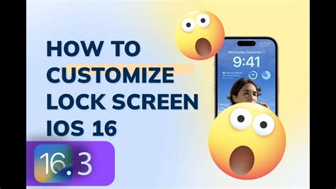 NEW IOS FEATURES HOW TO CUSTOMIZE LOCK SCREEN IOS YouTube