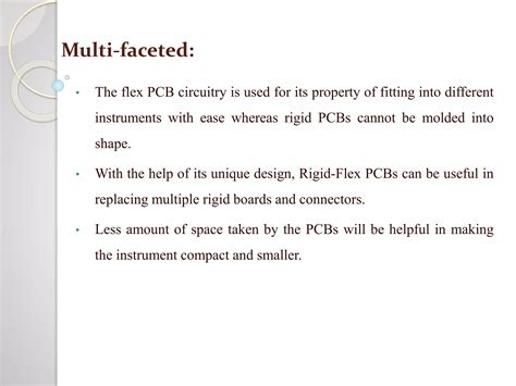 Difference Between Flex And Rigid Flex Pcb Design Pptx Computer Peripherals Computing