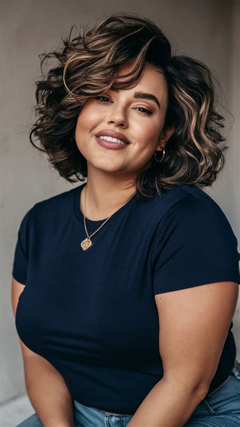 27 Winter Haircuts For Plus Size Women 2024 2025 Stylish Ideas For Every Face Shape Curly