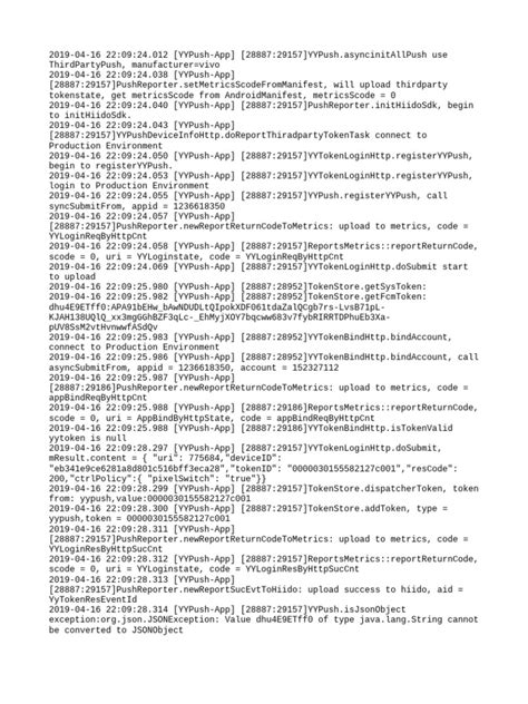 Pushsvc Log Pdf Web Standards Software Engineering
