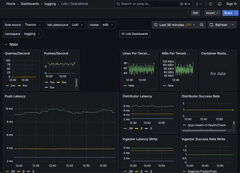 Edb Docs Edb Postgres Ai V13 Loki Dashboards For Logging Monitoring