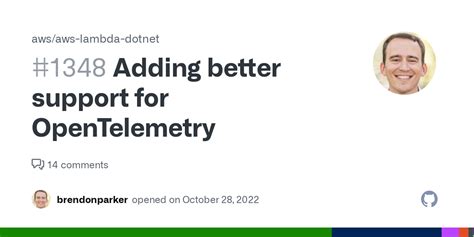 adding better support for opentelemetry · issue 1348 · aws aws lambda