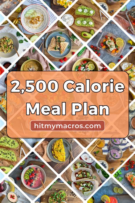 2500 Calorie Meal Plan For Women Artofit