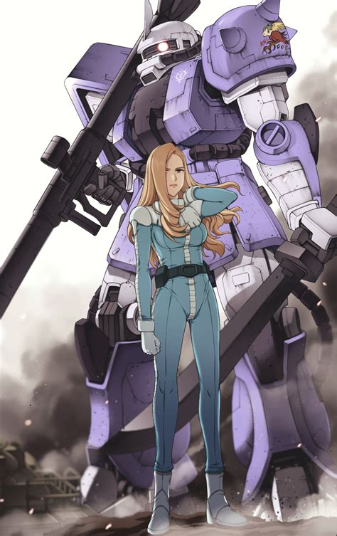 Zaku Ii Zaku Ii Fj And Killy Garrett Gundam And 3 More Drawn By