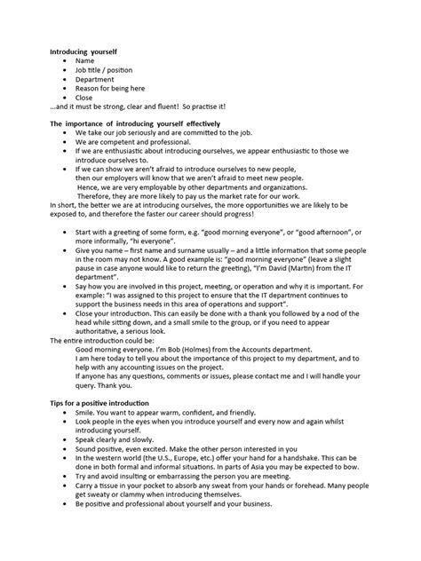 Ing 004 Slides 1 Introducing Yourself Pdf