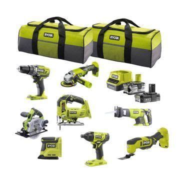 Ryobi Elektrowerkzeug-Set 18 V ONE+ Combo Kit 8-teilig, inkl Tasche ...