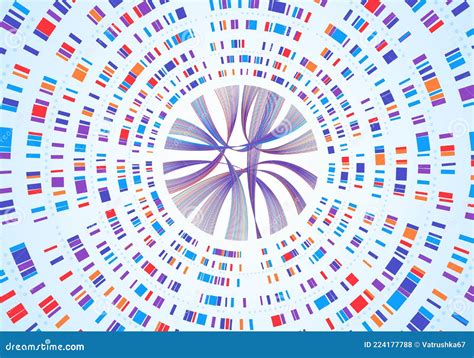 From Gene To Dna And Chromosome In Cell Structure Genome Sequence