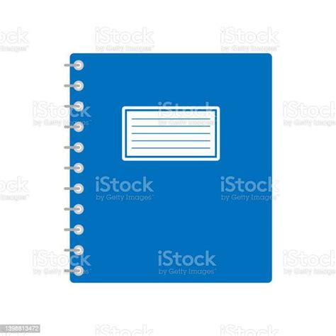 노트북 아이콘입니다 컬러 실루엣 정면보기 벡터 간단한 평면 그래픽 일러스트레이션 흰색 배경에 격리된 개체입니다 격리 메모장에 대한 스톡 벡터 아트 및 기타 이미지 Istock