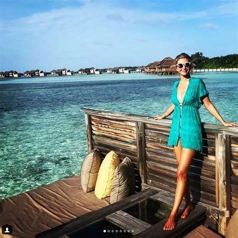 Bikini Clad Rachel Riley Shares Snaps From Romantic Maldives Holiday