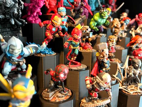 Modular Kallax Compatible Board Game Miniature Display Stand Riser 30mm Bases Etsy