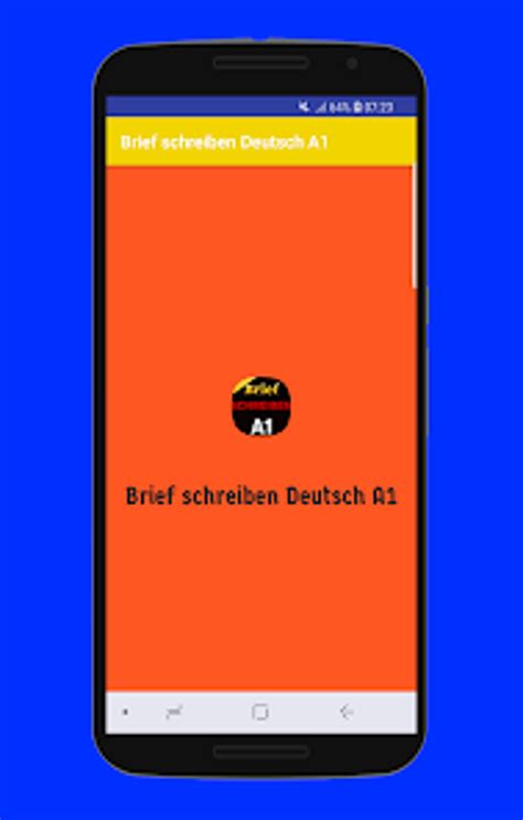 Brief Schreiben Deutsch A1 для Android — Скачать