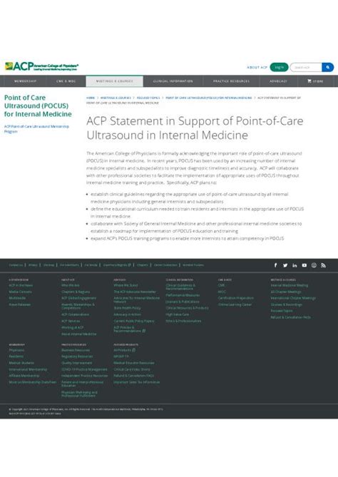 Acp Guidelines