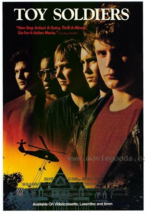 Toy Soldiers Movie Poster Toys 1992 Movie Action Movies The Movies