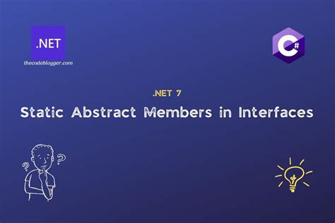 C 11 Static Abstract Members In Interfaces Rcsharp