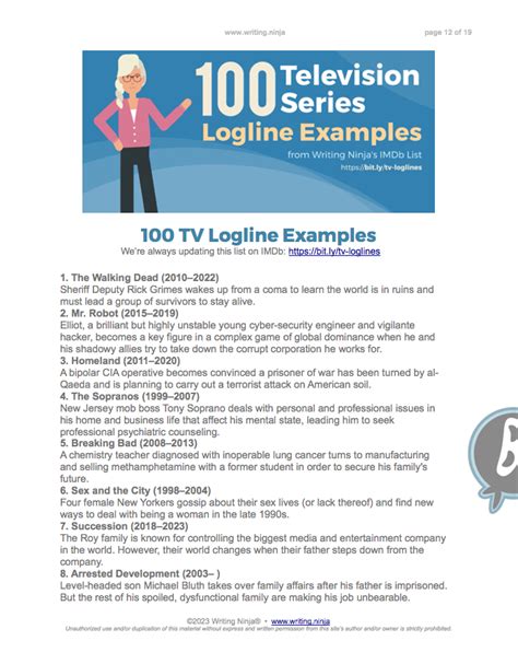 The Ultimate Guide To Writing A Logline With Tons Of Logline Examples The Ultimate Guide To Writing A Logline With Tons Of Logline Examples