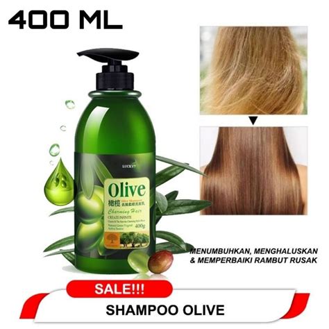 Jual PROMO CONDISIONER DAN SHAMPOO OLIVE Extract Hair Threatment Anti Dandruff Shampoo 400ml