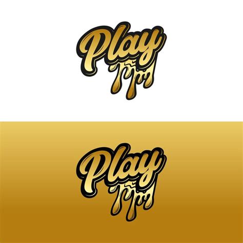 Play Logo Design Premium Vector