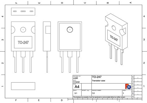 To247 Transistor Case 3d Model Cgtrader